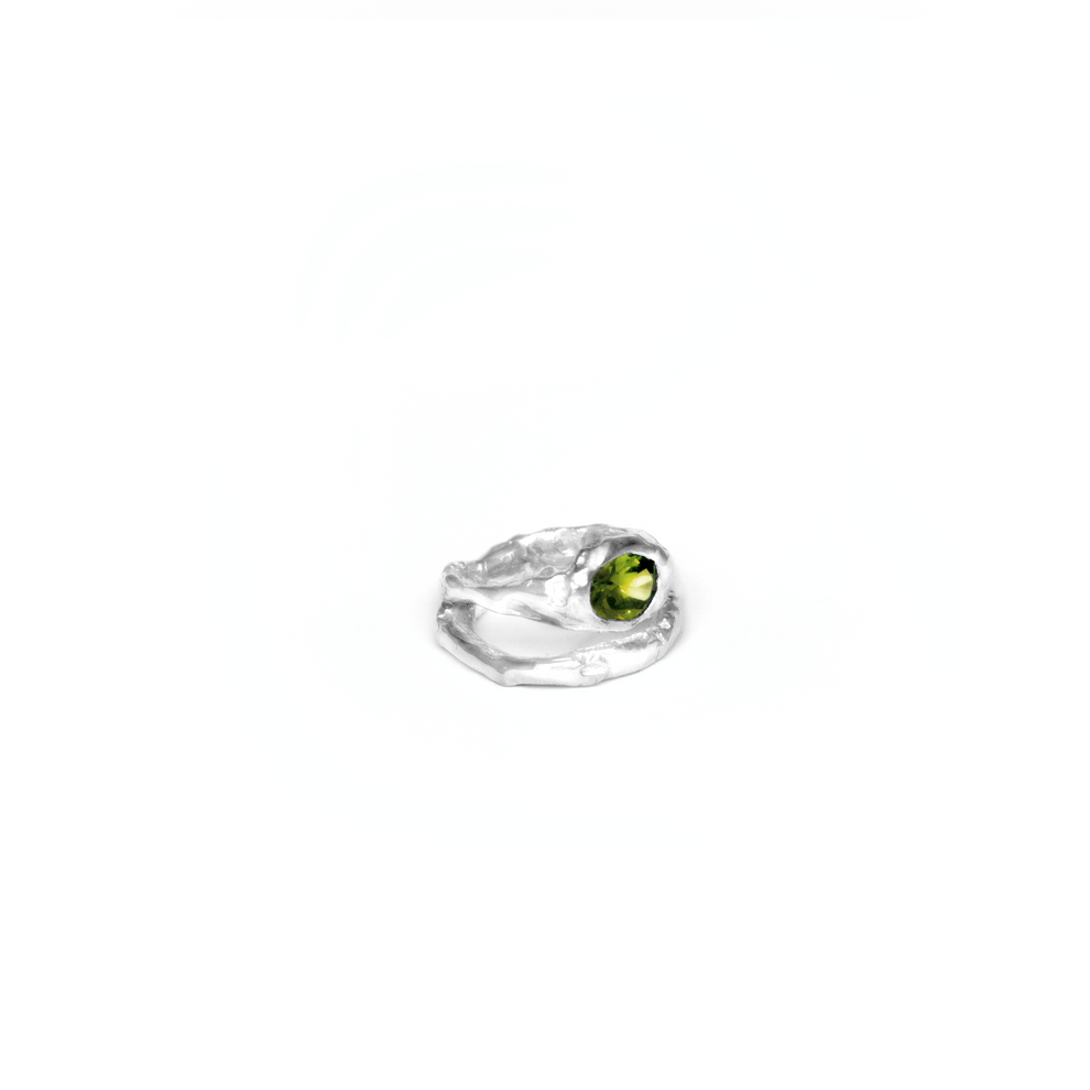 DUO FUSION PERIDOT RING – Avec Joyeria